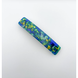 Barrette Clic-Clac 9 cm Sunny bleu